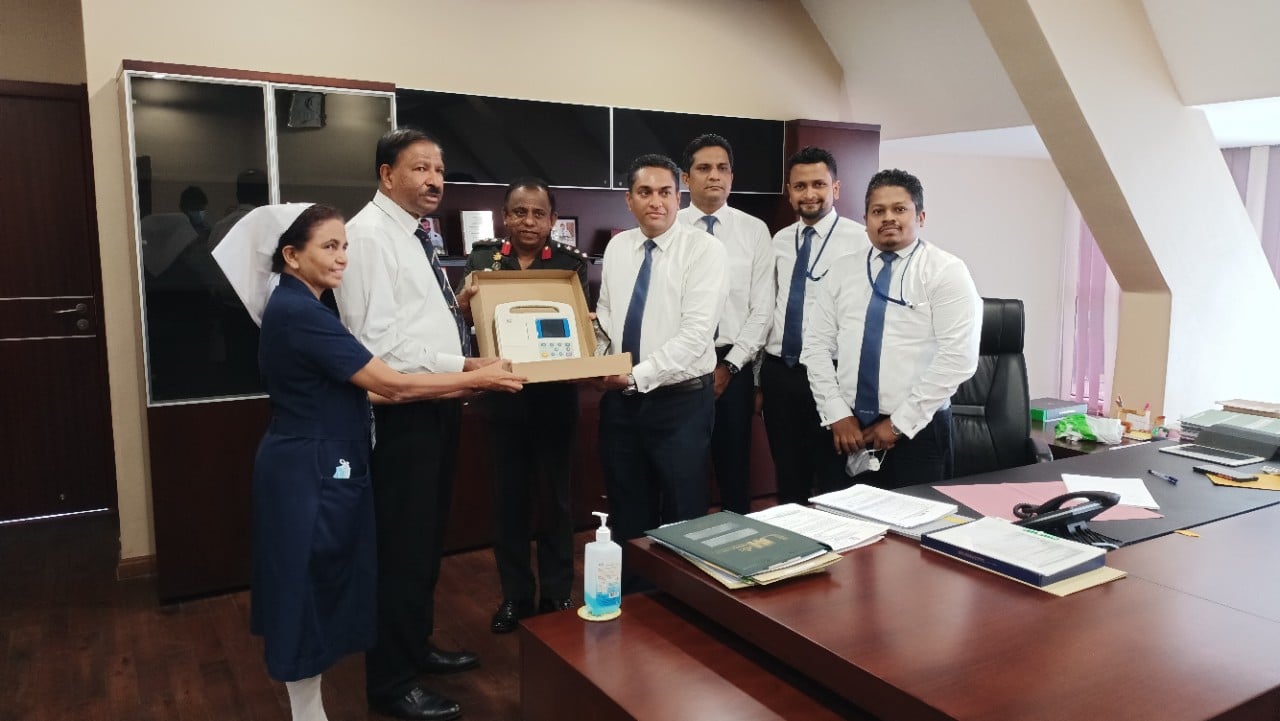 Donating ECG Monitors to University Hospital KDU